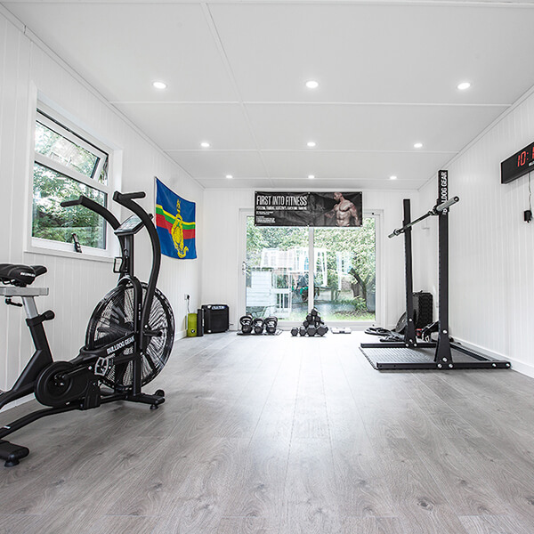 Garden Gym Room | Office Gym & Home Yoga Studio | Cabin Master