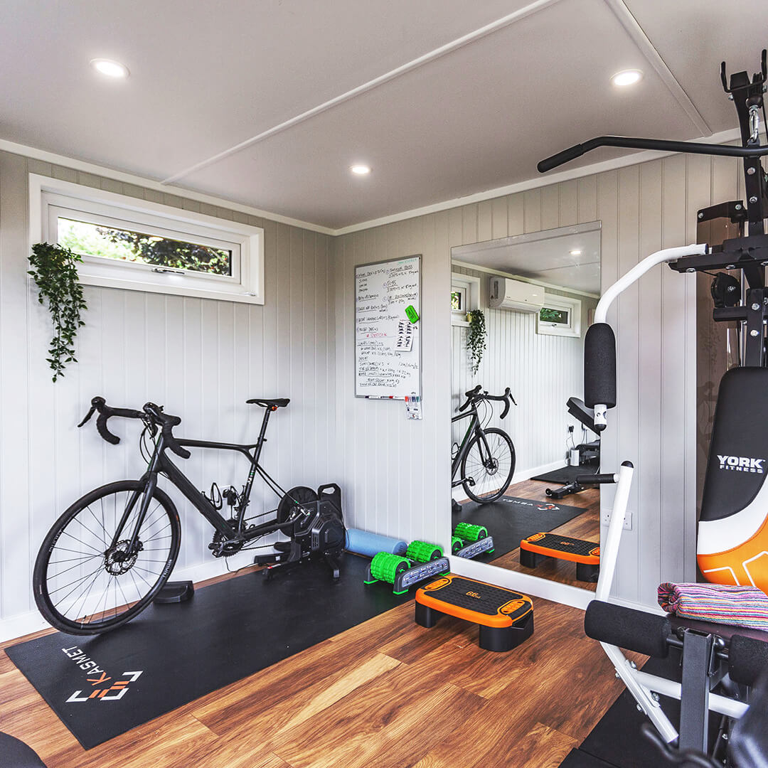 Garden Gym Room | Office Gym & Home Yoga Studio | Cabin Master
