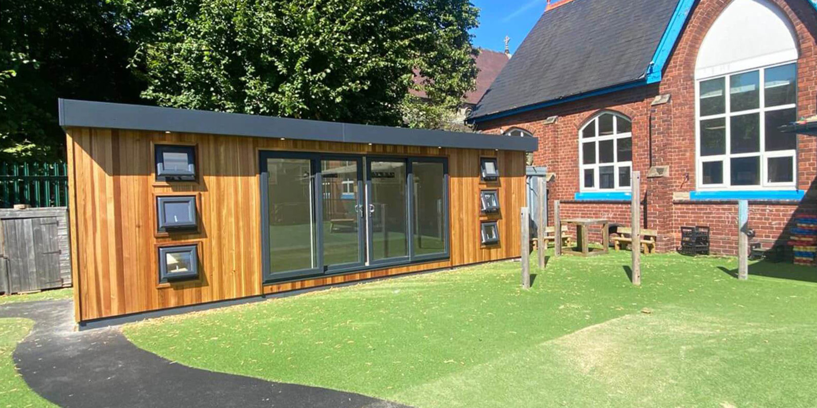 Modular Garden Rooms for Schools | Cabin Master