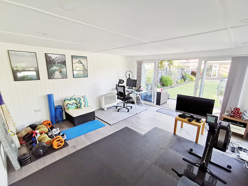 Garden Gym - Insulated Garden Rooms, Garden Offices From Cabin Master