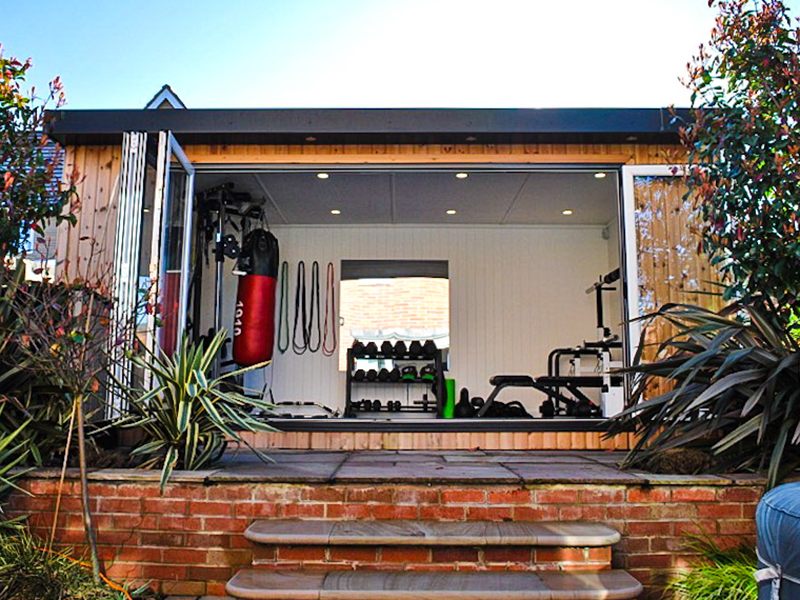 Garden Gym - Insulated Garden Rooms, Garden Offices From Cabin Master