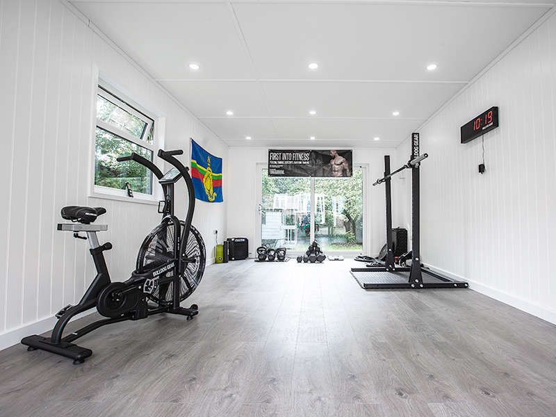 Garden Gym - Insulated Garden Rooms, Garden Offices From Cabin Master