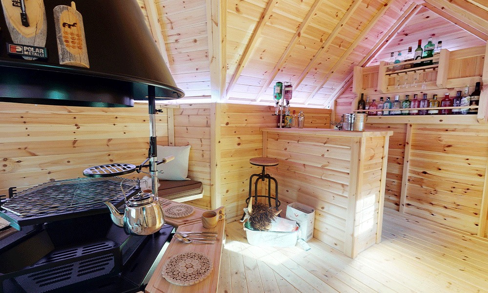 Timber BBQ Cabins, Luxury Wooden Garden Cabins