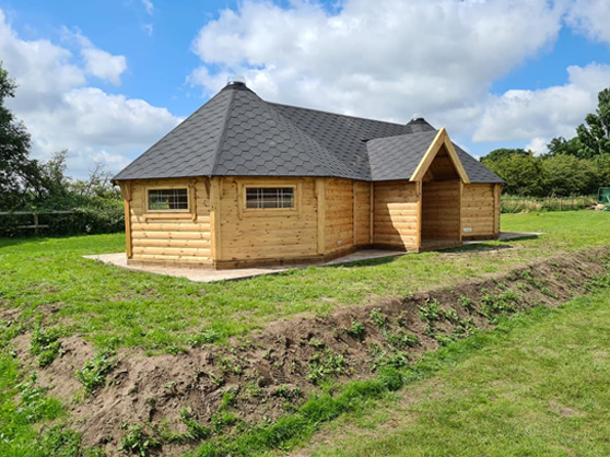Happy Homestead Eco Nursery - Outdoor Classrooms and Wooden Cabins