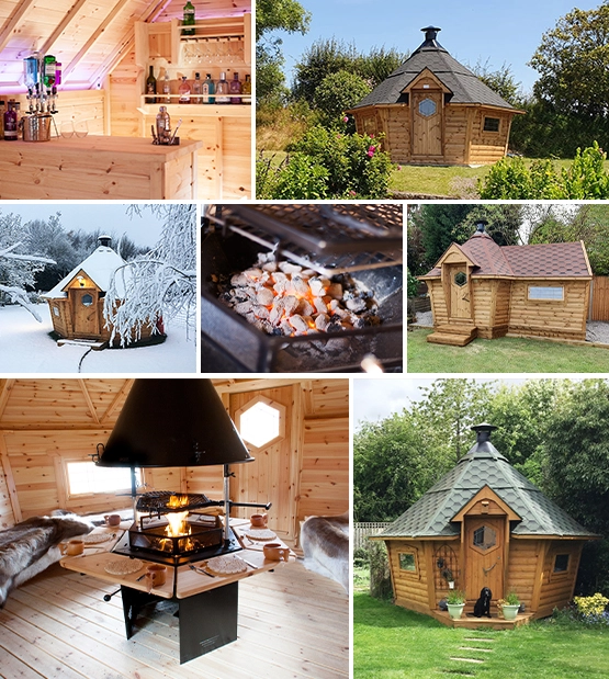 Timber BBQ Cabins, Luxury Wooden Garden Cabins